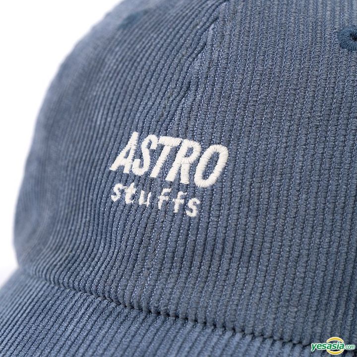 YESASIA: Astro Stuffs - Corduroy Logo Cap (Blue) Celebrity Gifts,PHOTO ...