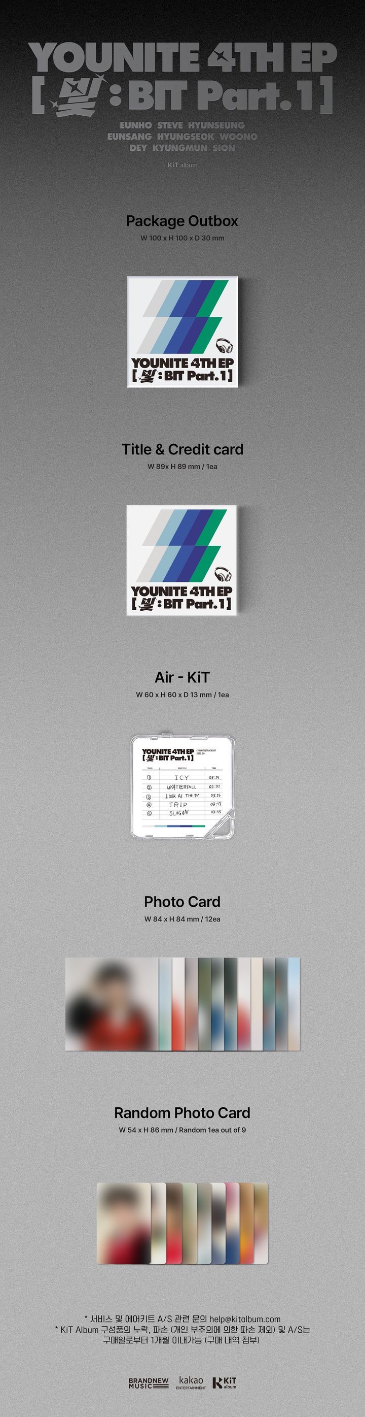 YESASIA: YOUNITE EP Album Vol. 4 - BIT Part.1 (KiT Album) - YOUNITE ...