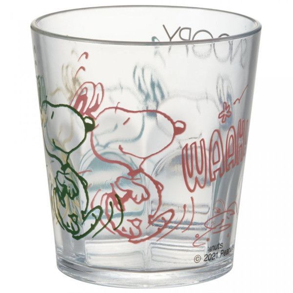 YESASIA: SNOOPY Clear Plastic Cup - Skater - Lifestyle & Gifts - Free ...