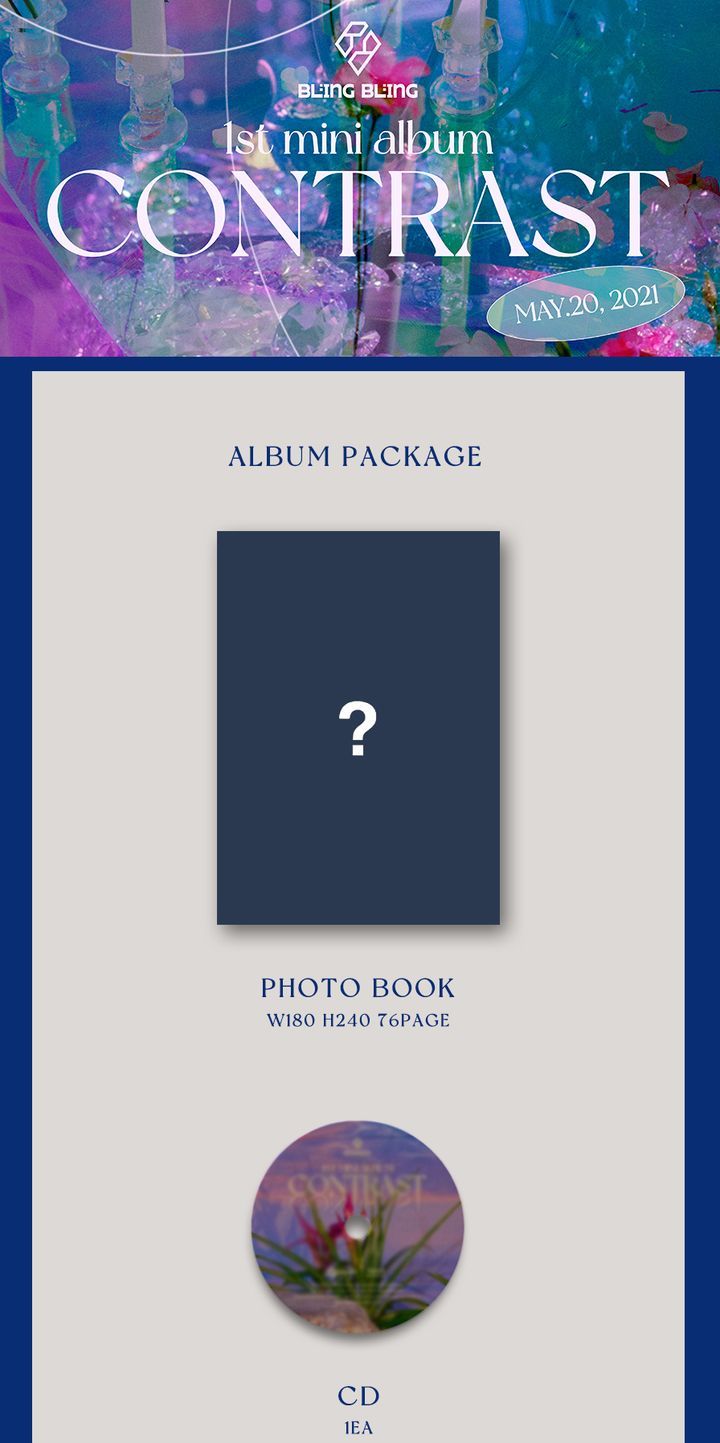 YESASIA: Bling Bling Mini Album Vol. 1 - Contrast CD - Bling Bling ...