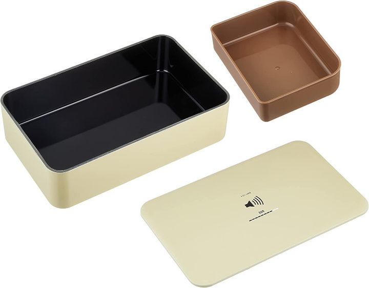 YESASIA : HAKOYA 單層便當盒 M 800ml (VOLUME/米色) - - 生活百貨及精品 - 郵費全免