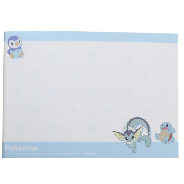 YESASIA: Image Gallery - Pokemon A6 Memo Pad 2 Tone Colors