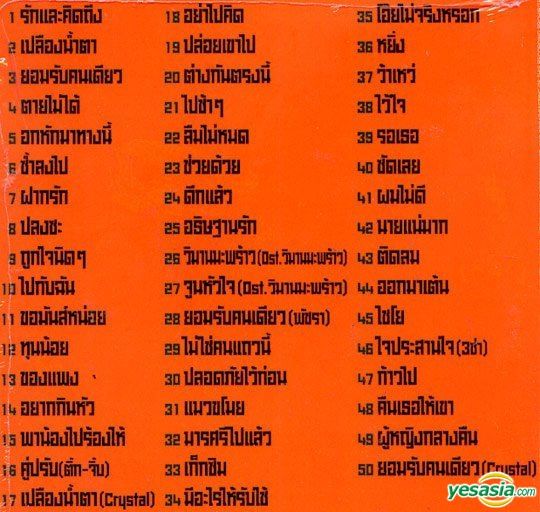 YESASIA : Tik Shiro - We Love Tik (MP3) (泰國版) 鐳射唱片 - Tik Shiro, Nititud ...