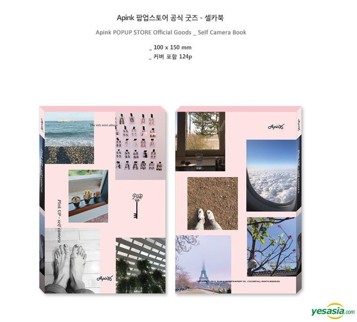 YESASIA : Apink Popup Store Official Goods - Self Camera Book 女明星 ...
