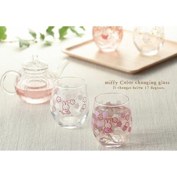 YESASIA: Miffy Drinking Glass 260ml (Flower) - Kanesho Toki - Lifestyle ...