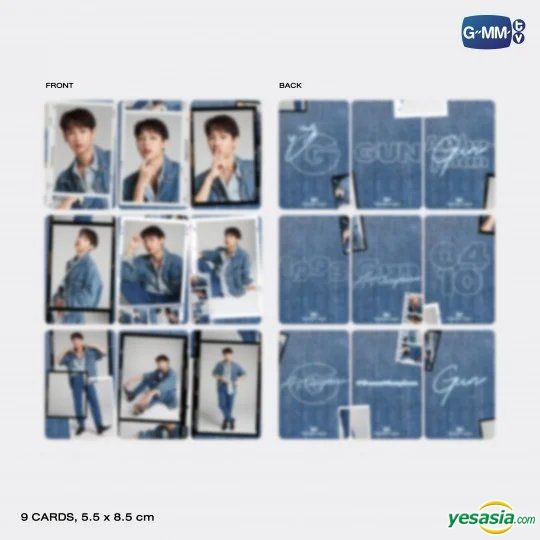 YESASIA: Stunning Series : Gun Atthaphan - Exclusive Photocard Set MALE ...