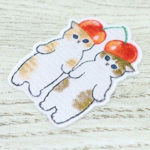 YESASIA: mofusand Embroidered Patch Seal (Cherry) - HASAGO - Lifestyle ...