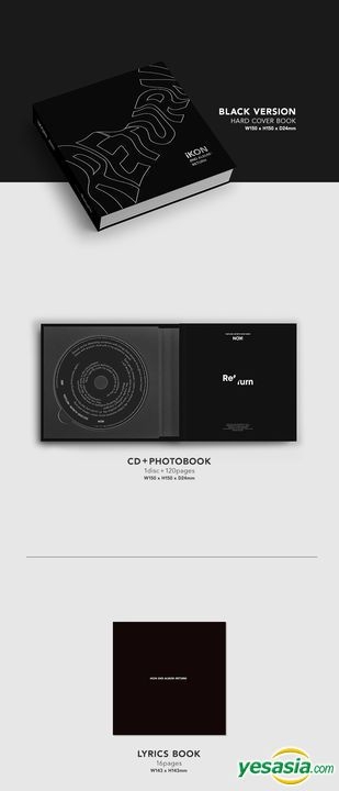 YESASIA: iKON Vol. 2 - Return (Black Version) CD - iKON, YG ...