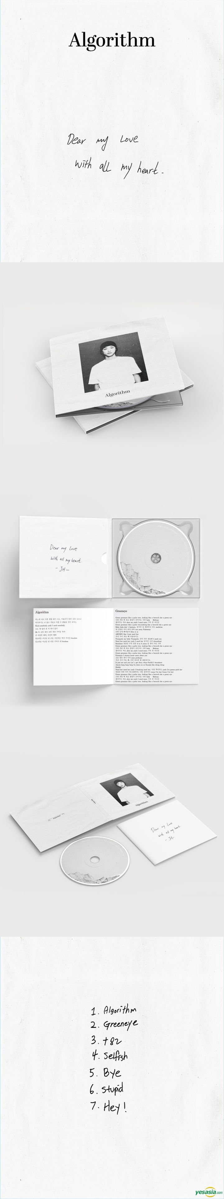 YESASIA: JEY EP Album - Algorithm Music - JEY, Warner Music Korea ...