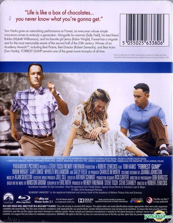 Forrest Gump Dvd Cover