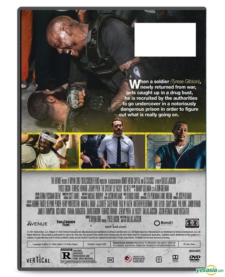 YESASIA: The System (2022) (DVD) (US Version) DVD - Tyrese Gibson ...