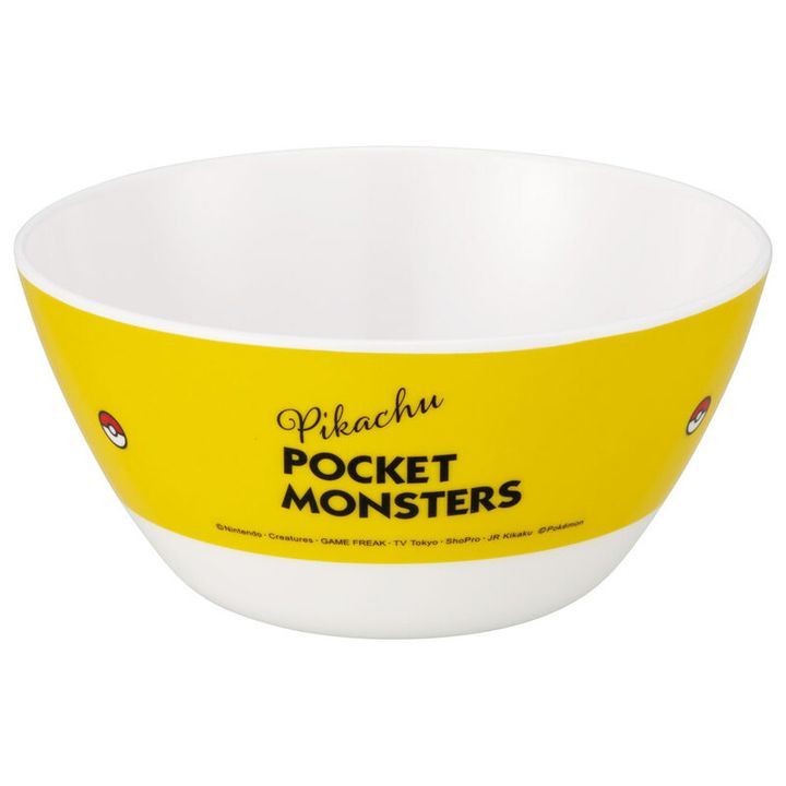 YESASIA: Pokemon Plastic Bowl 500ml (Pikachu Face) - Skater - Lifestyle ...