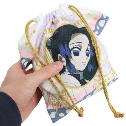 YESASIA: Demon Slayer Kimetsu no Yaiba Drawstring Pouch 3 (Shinobu ...