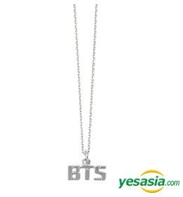 YESASIA: Image Gallery - BTS Style - BTS Logo Necklace (Silver)