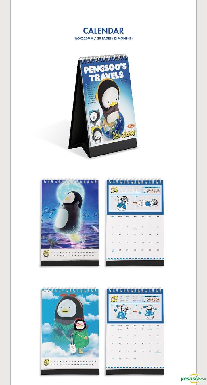 YESASIA: 2023 Pengsoo Season's Greetings Set GIFTS,CALENDAR,Celebrity ...