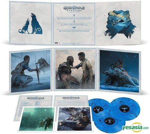 YESASIA: God Of War Ragnarok Original Soundtrack (OST) (3 Blue Smoke ...