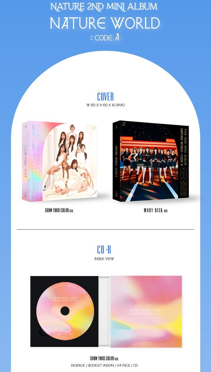 YESASIA: NATURE Mini Album Vol. 2 - Nature World : Code A (Show Your ...