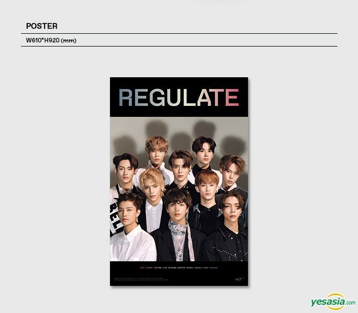 YESASIA: NCT 127 Vol. 1 Repackage - NCT #127 Regulate (Mark Version ...