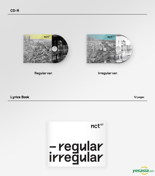 YESASIA: NCT 127 Vol. 1 - NCT #127 Regular-Irregular (Random Version ...