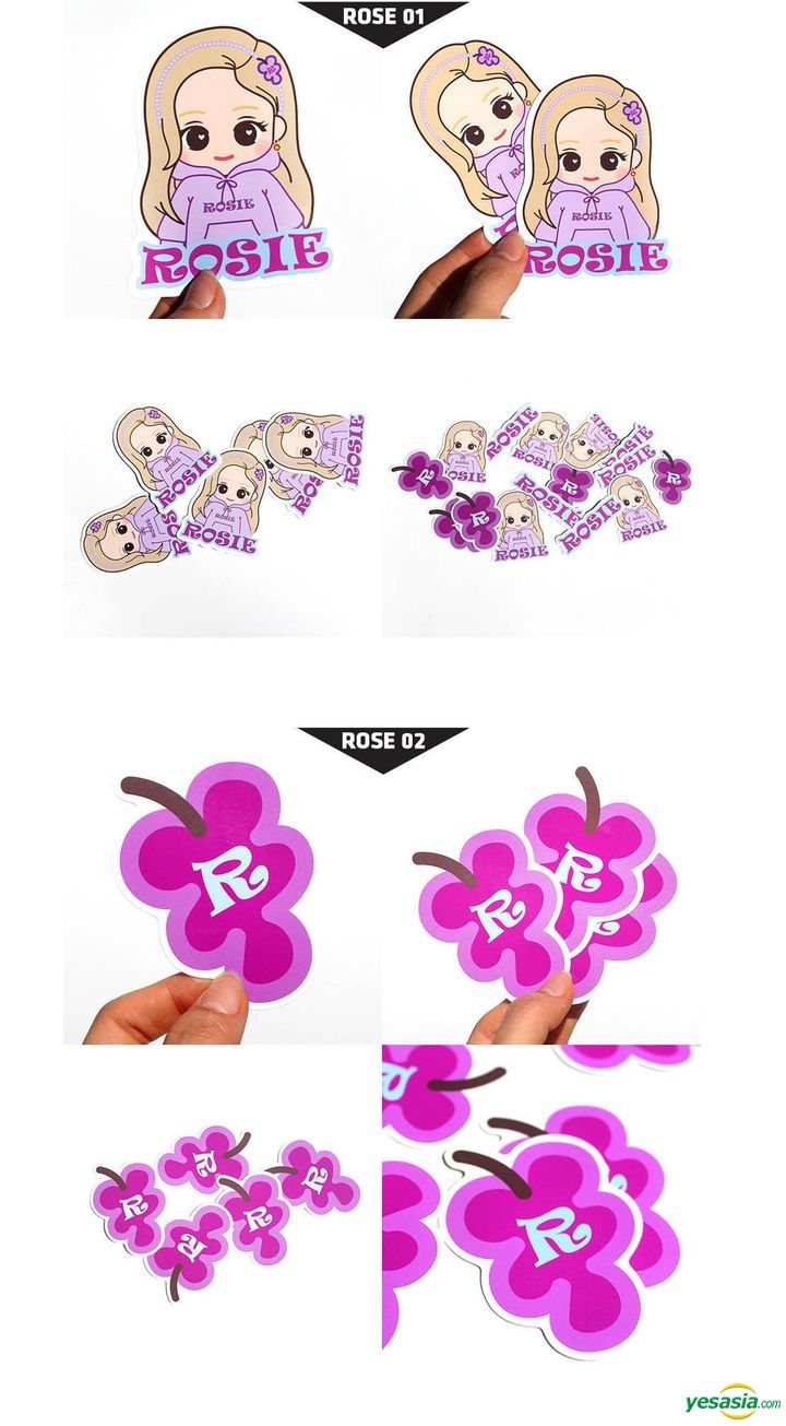 YESASIA: YG Box 8 - BLACKPINK Sticker (Jennie) (Type 1) GIFTS,PHOTO ...