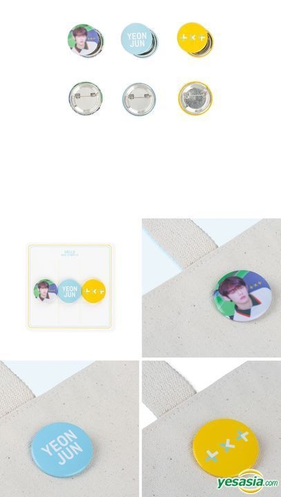 YESASIA : TXT Official Goods - Can Badge Set (Yeon Jun) 海報/寫真集,精品 ...
