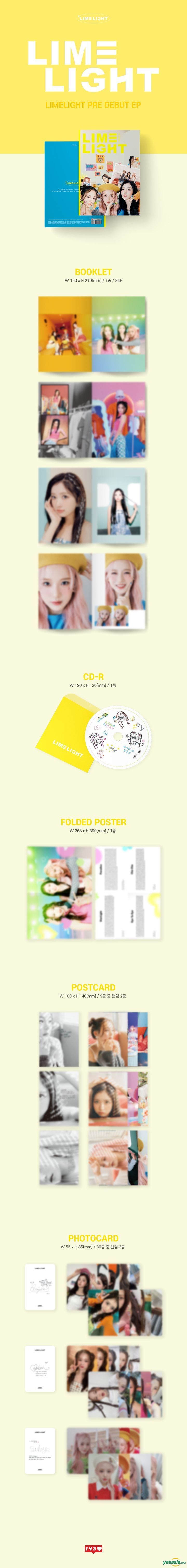 YESASIA: LIMELIGHT Pre Debut EP - LIMELIGHT CD - LIMELIGHT, Genie Music ...