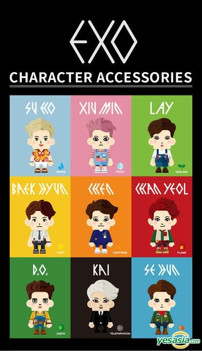 YESASIA: EXO Character Accessories - Badge (Kai) MALE STARS,PHOTO ...