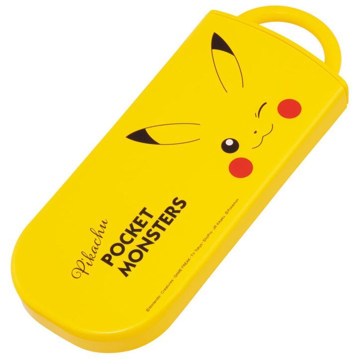 YESASIA: Pokemon Cutlery Set with Case (Pikachu Face) - Skater ...
