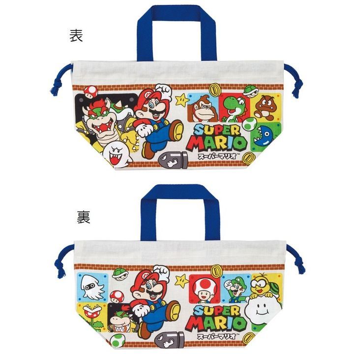 YESASIA: Super Mario Drawstring Lunch Bag - Skater - Lifestyle & Gifts - Free Shipping
