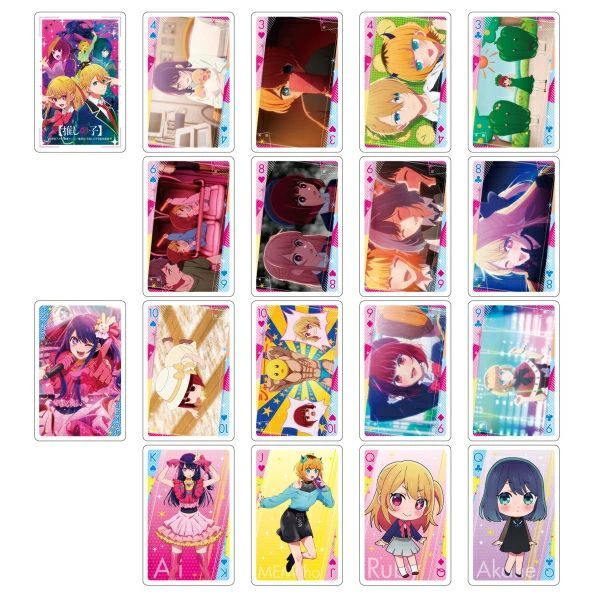 YESASIA: Oshi no Ko Playing Cards - Ensky - Lifestyle & Gifts - Free ...