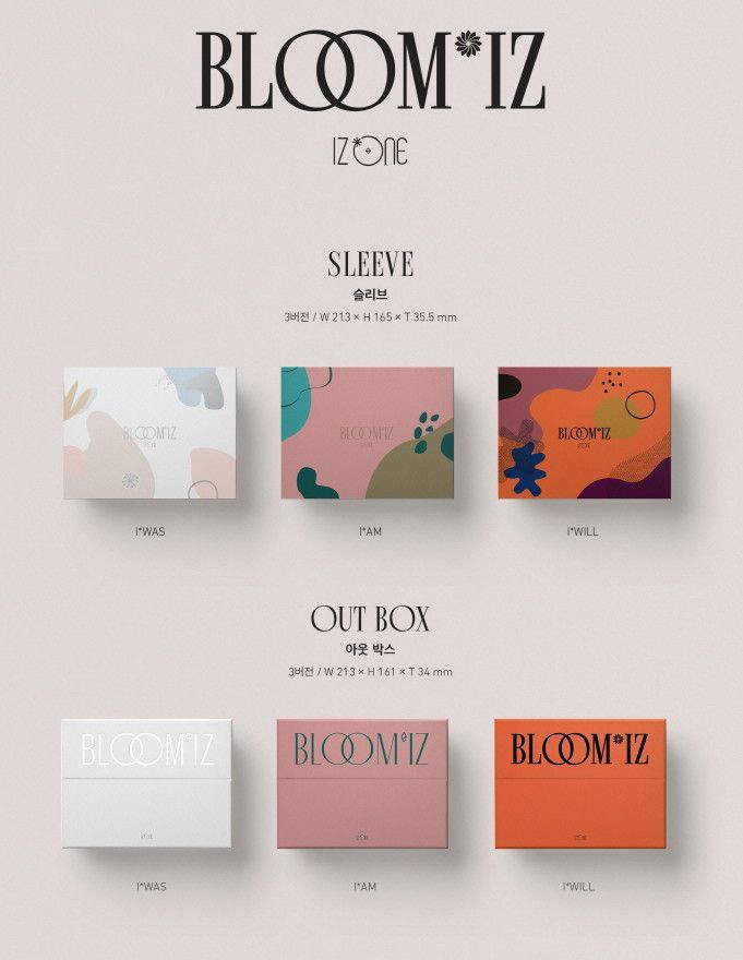 YESASIA: IZ*ONE Vol. 1 - BLOOM*IZ (I am Version) Music - IZ*ONE, Stone ...