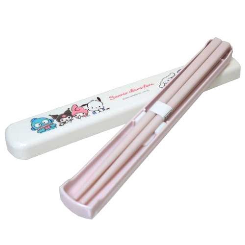 YESASIA: Sanrio Characters Chopsticks with Case - Kamio Japan ...