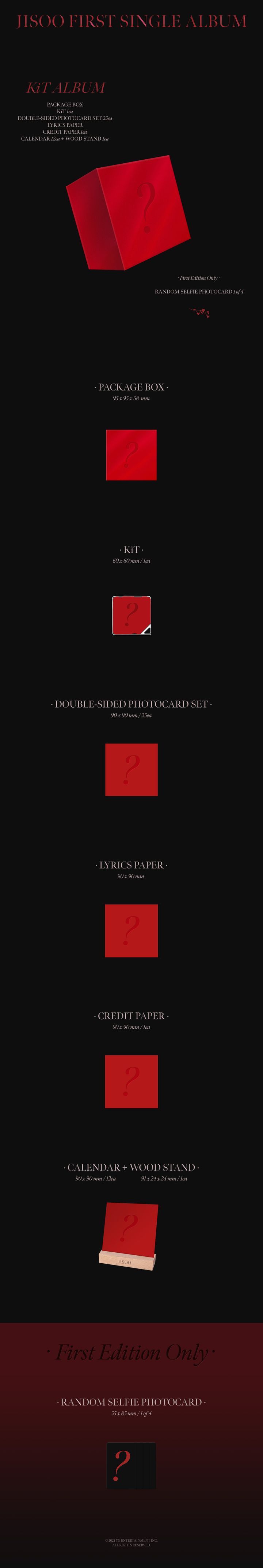 YESASIA : BLACKPINK: Ji Soo First Single Album - ME (KiT Album) - Ji ...