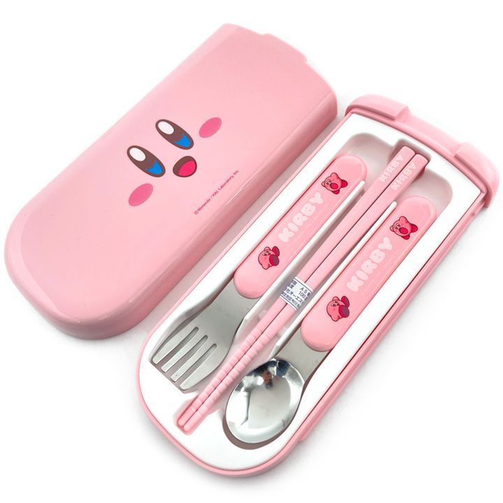 YESASIA: Kirby Cutlery Set with Case - OSK - Lifestyle & Gifts - Free ...