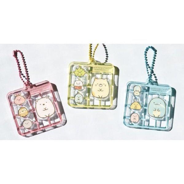 YESASIA: Sumikko Gurashi Plastic Model Keychain / Keyring (Tokage) - T ...