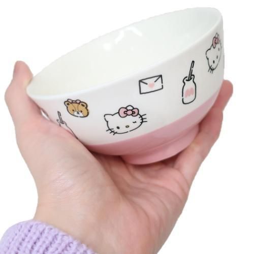 YESASIA: Hello Kitty Ceramic Bowl 300ml - Sunart - Lifestyle & Gifts ...