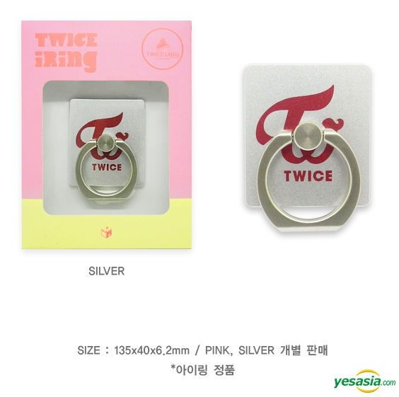YESASIA: Twice Official Goods - iRing (Silver) Celebrity Gifts,FEMALE ...