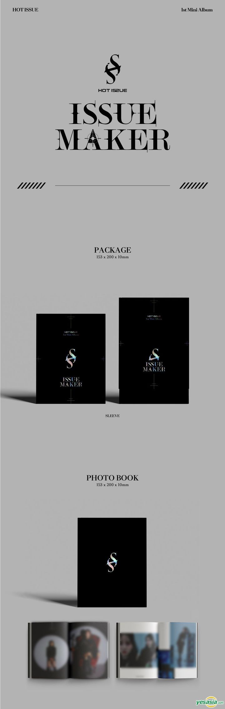 YESASIA: HOT ISSUE Mini Album Vol. 1 - ISSUE MAKER Music - HOT ISSUE ...