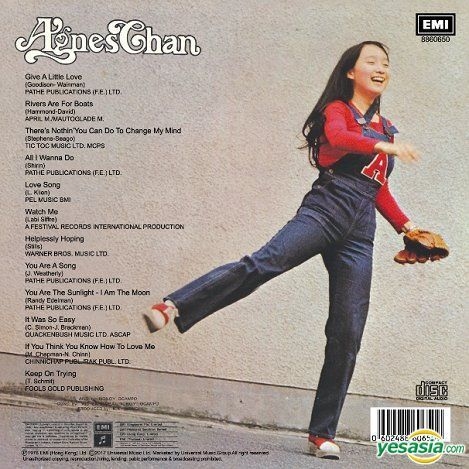 YESASIA: Give A Little Love (UMG EMI Reissue Series) CD - Agnes Chan, Universal EMI Hong Kong ...