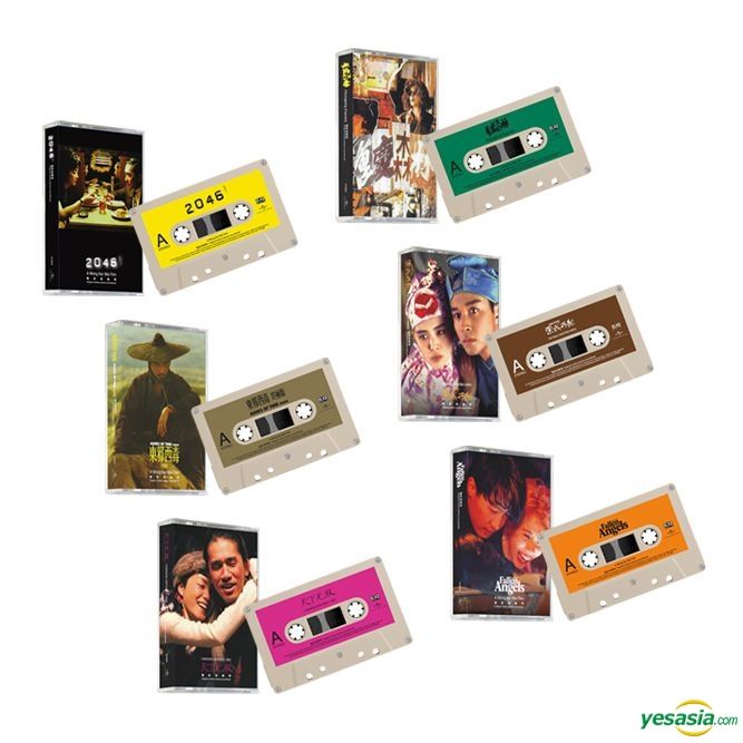 YESASIA: Wong Kar-Wai Original Soundtrack Cassette Boxset (12-Cassette) - Movie Soundtrack ...