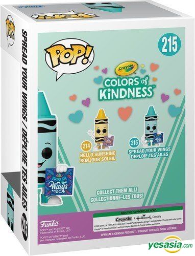 YESASIA: FUNKO POP! AD ICONS: Crayola - Teal Crayon (Kindness) (Vinyl ...