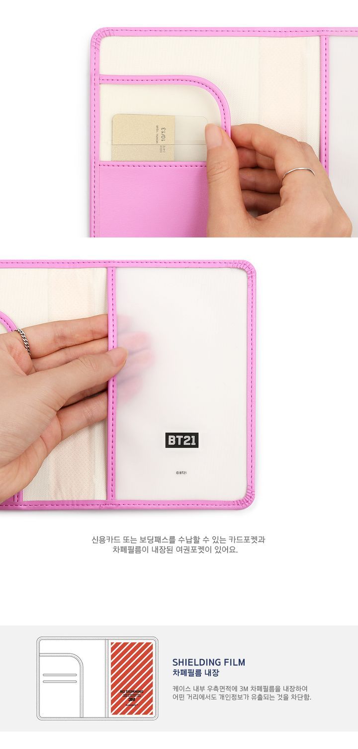 YESASIA : BT21 Mascot Mini Journey Passport Case (TATA) 男明星,海報/寫真集,組合 ...