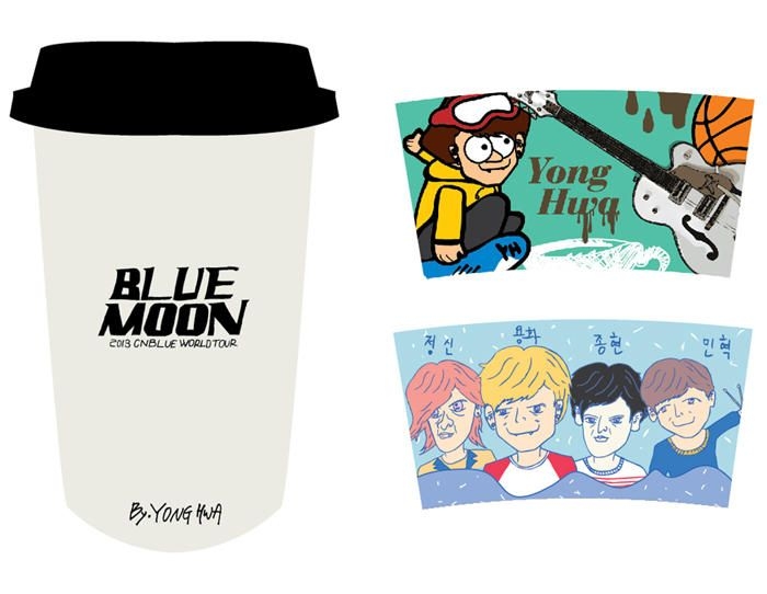 YESASIA: 2013 CNBLUE World Tour Concert 'Blue Moon' Goods - Eco Cup ...