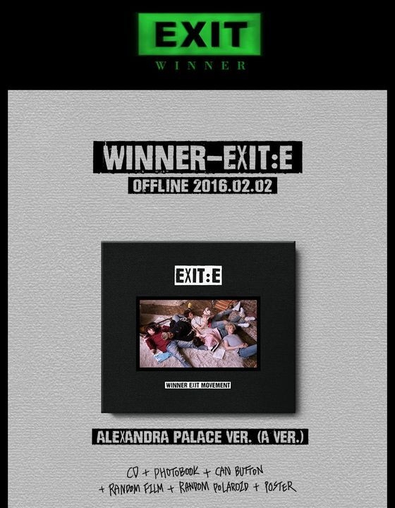 YESASIA: Winner – Exit : E (A Version) CD - Winner, YG Entertainment ...