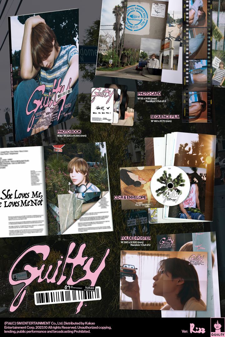 YESASIA: SHINee: Tae Min Mini Album Vol. 4 - Guilty (Photo Book Version ...