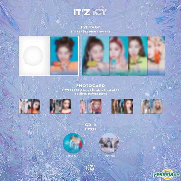 YESASIA: ITZY - IT’z ICY (ICY Version) CD - ITZY, JYP Entertainment - Korean Music - Free ...