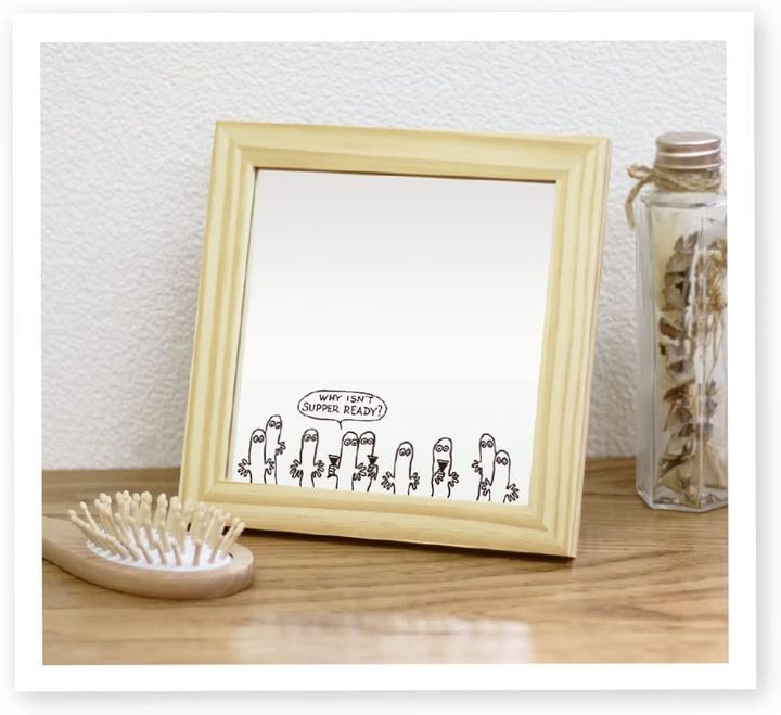 YESASIA: MOOMIN Square Mirror (Hattifattener) - T'S Factory - Lifestyle ...