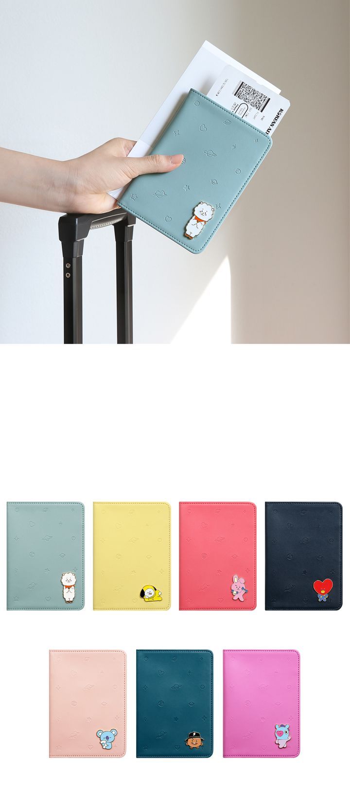 YESASIA : BT21 Mascot Mini Journey Passport Case (TATA) 男明星,海報/寫真集,組合 ...