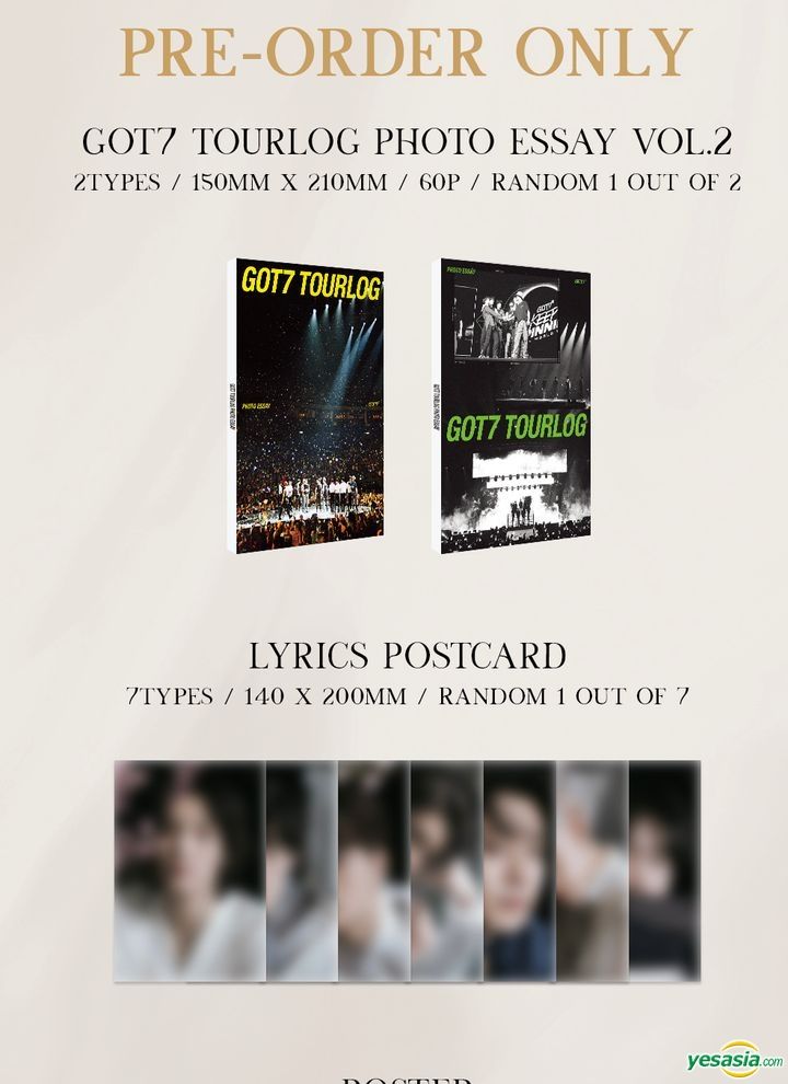 YESASIA: GOT7 Mini Album - DYE (E Version) + First Press Limited Gift ...