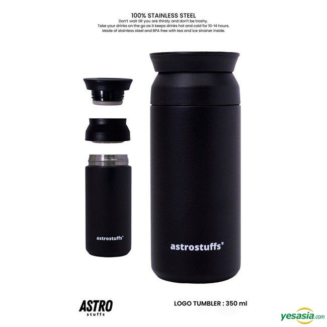 YESASIA : Astro Stuffs - Logo Tumbler (Black) Celebrity Gifts,海報/寫真集 ...